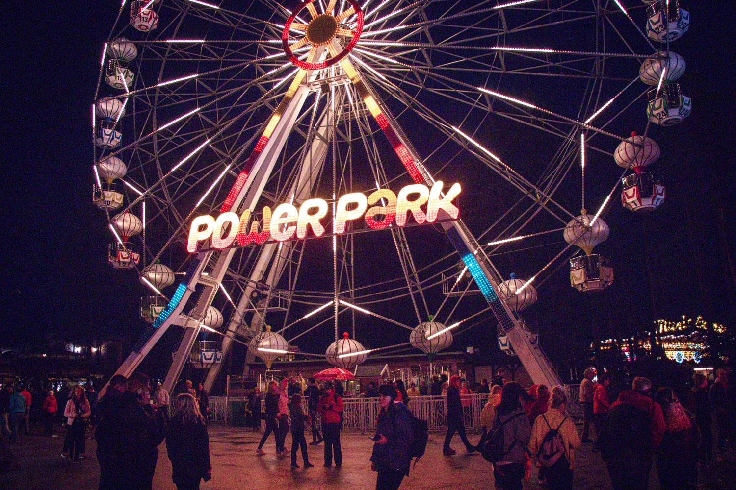 Giant Wheel Huvilaitteet PowerPark Giant Wheel Huvilaitteet PowerPark
